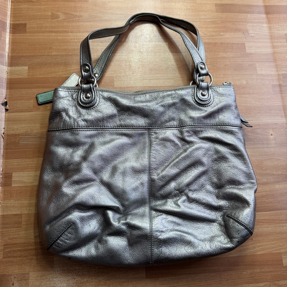 Coach | Bags | Coach Pewter Bag | Poshmark